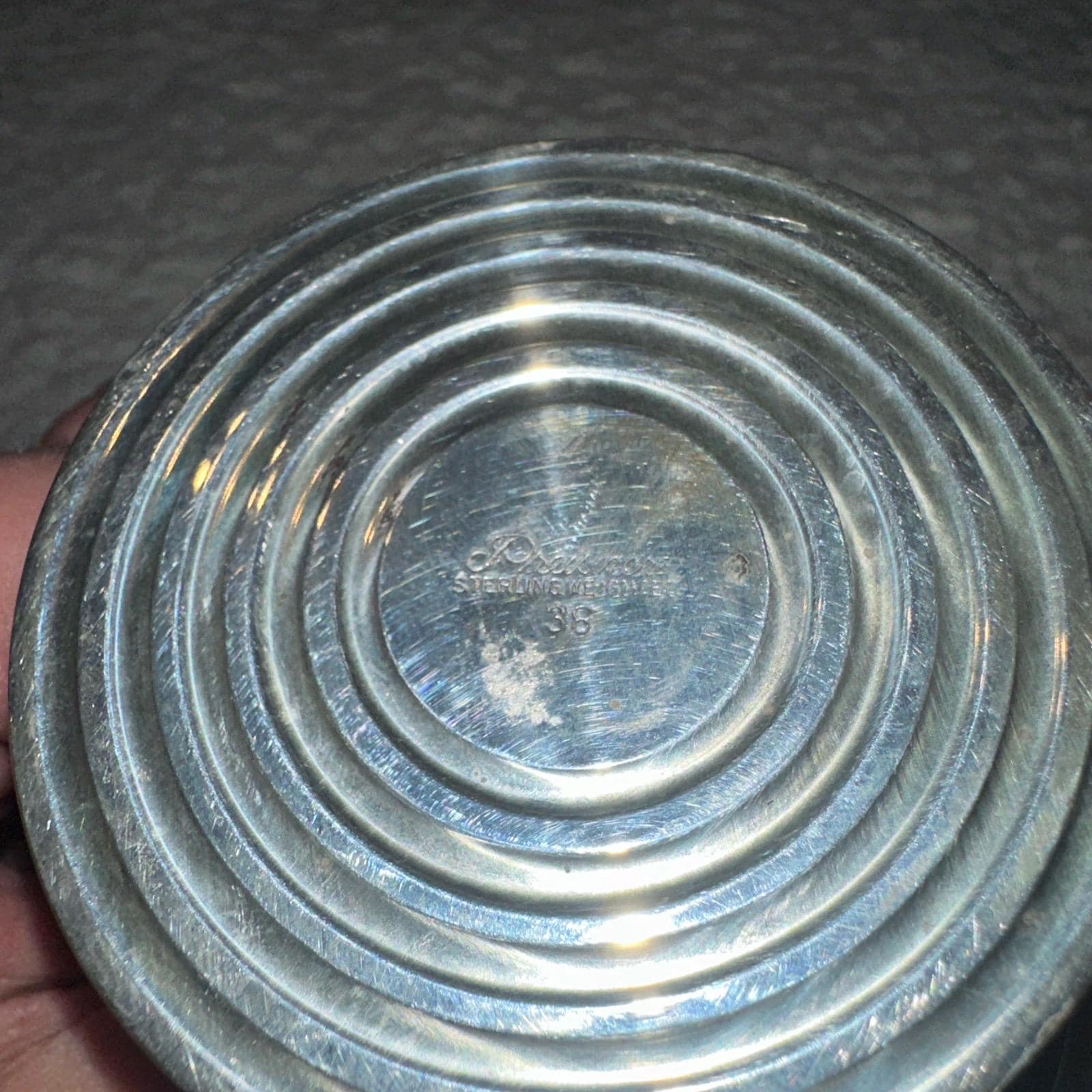 Antique Vintage Preisner Sterling Silver Compote Candy Dish Bowl #38 ...