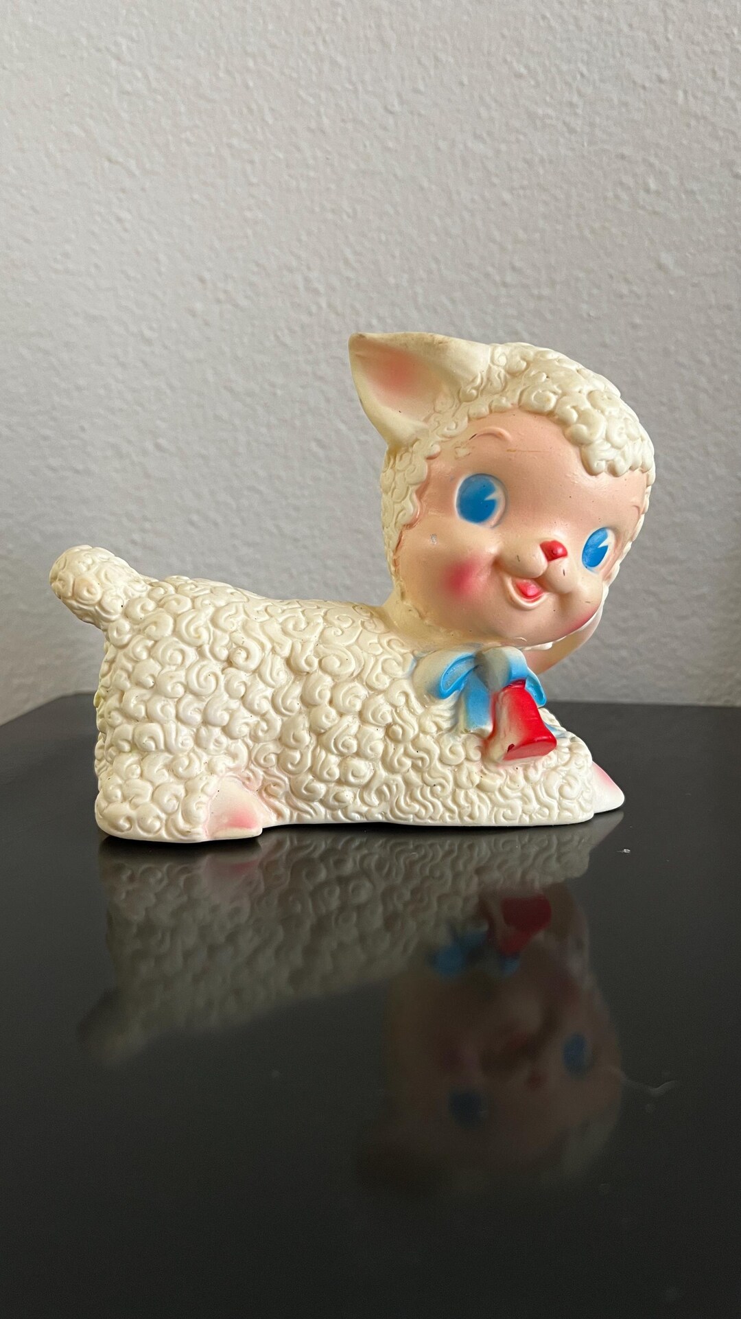 1950's Sun Rubber Company Rubber Lamb Toy - Etsy