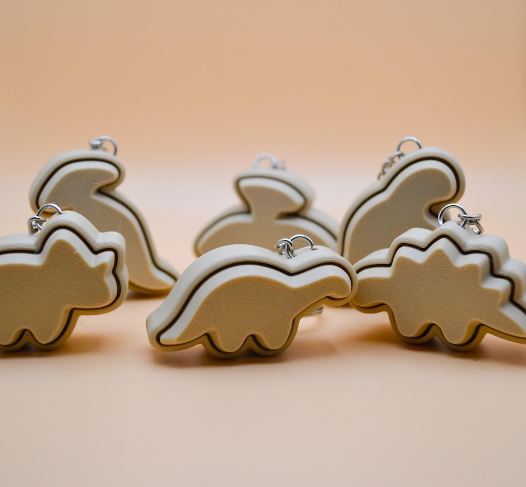 Dinosaur Chicken Nuggets Fidget Clicker - Etsy