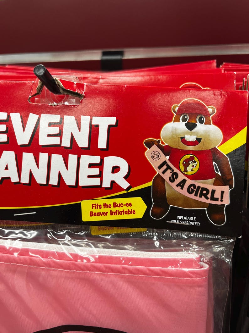 Buc-ee's Inflatable Banner Add-ons: Boy, Girl, Birthday ...