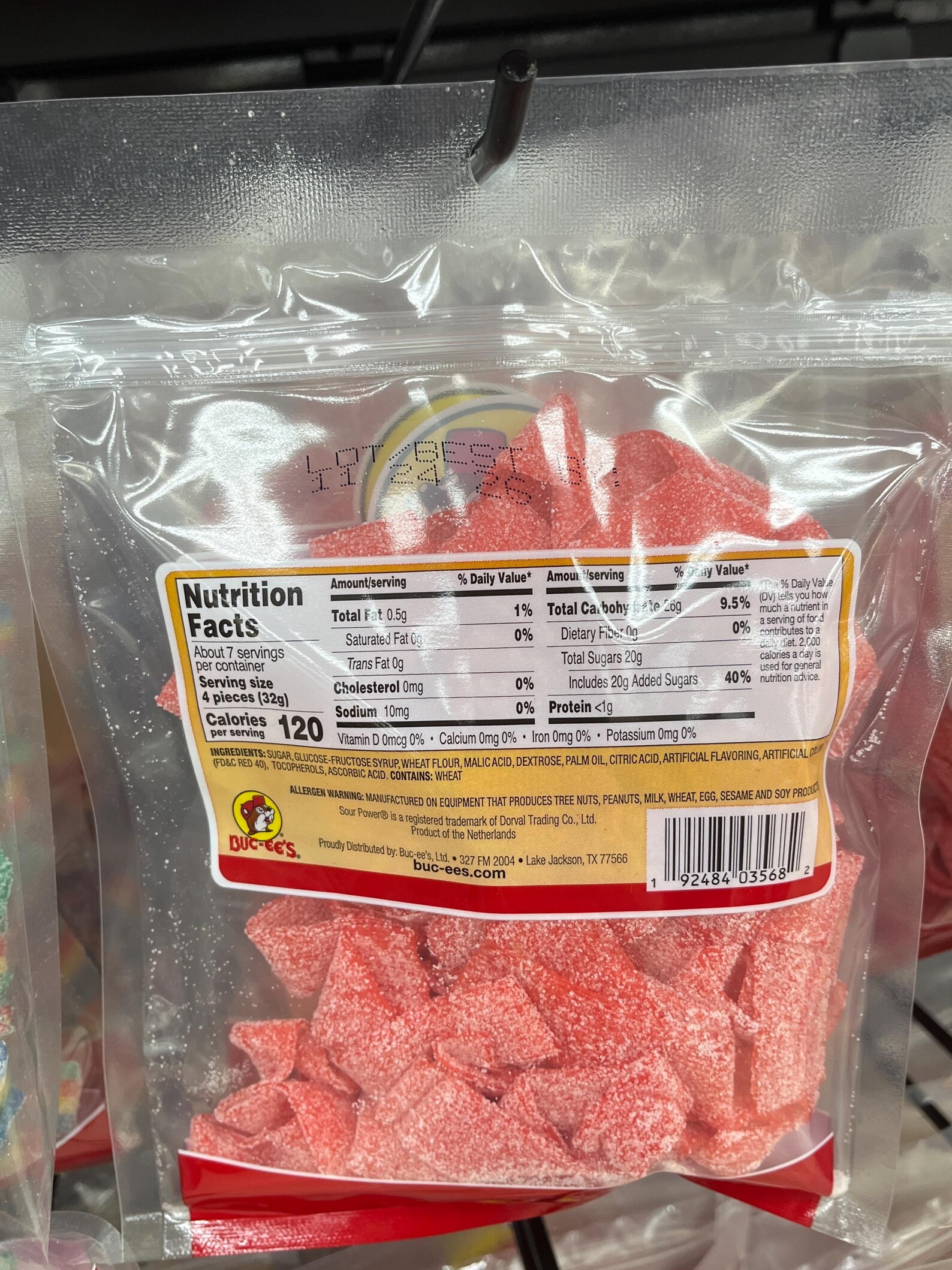 Buc-ee’s Sour Candy – Cherry, Watermelon, Strawberry, Cinnamon Juju ...