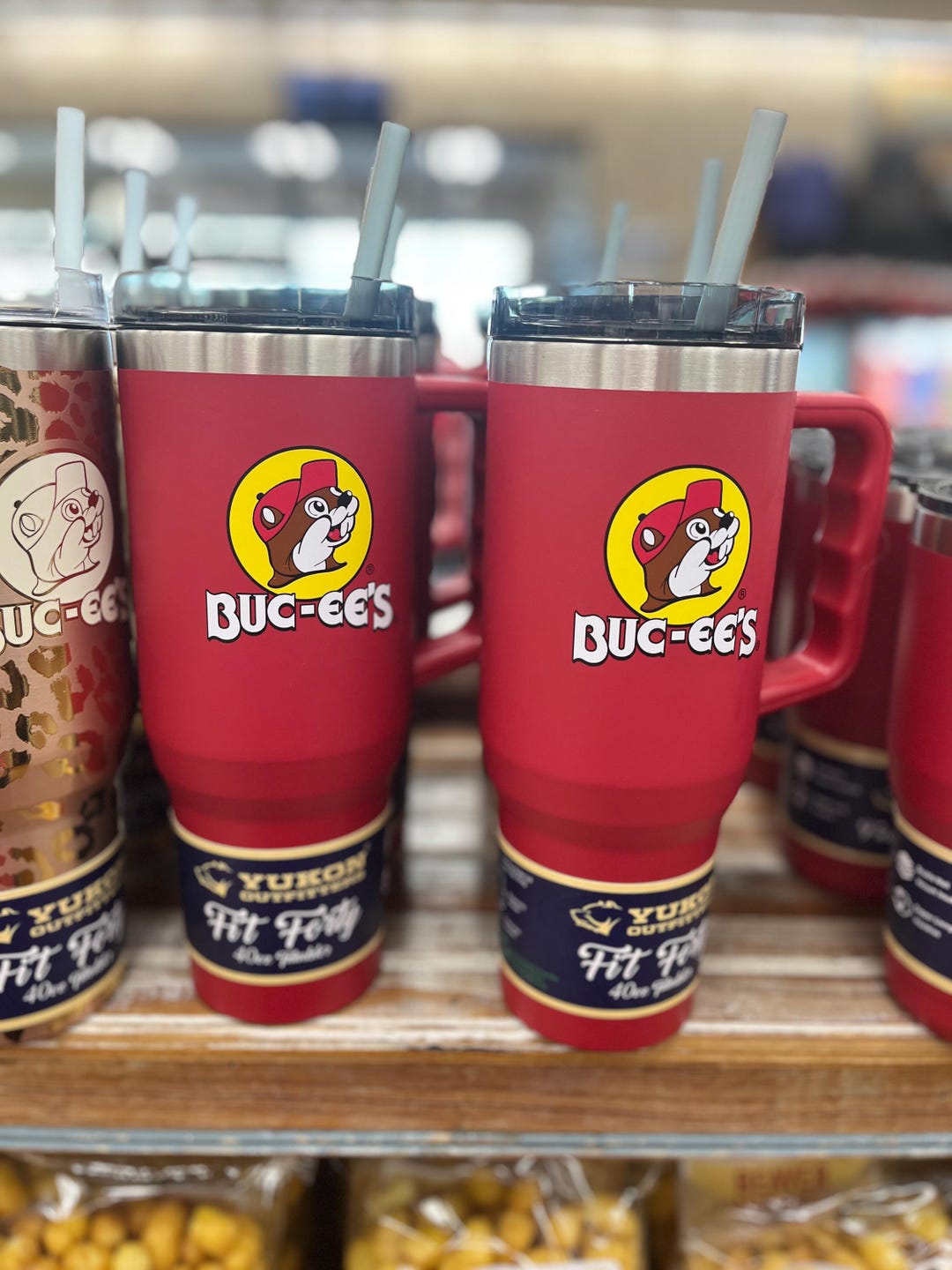 Buc-ee’s Red 40oz Tumbler, Double Wall Insulated Stainless Steel - Etsy