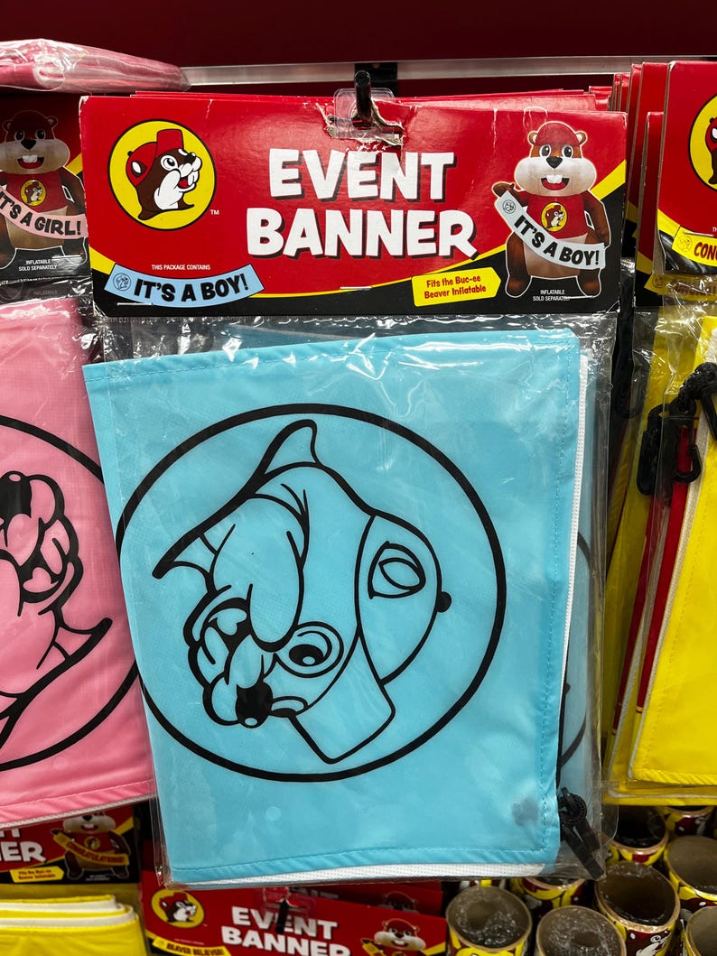 Buc-ee's Inflatable Banner Add-ons: Boy, Girl, Birthday ...