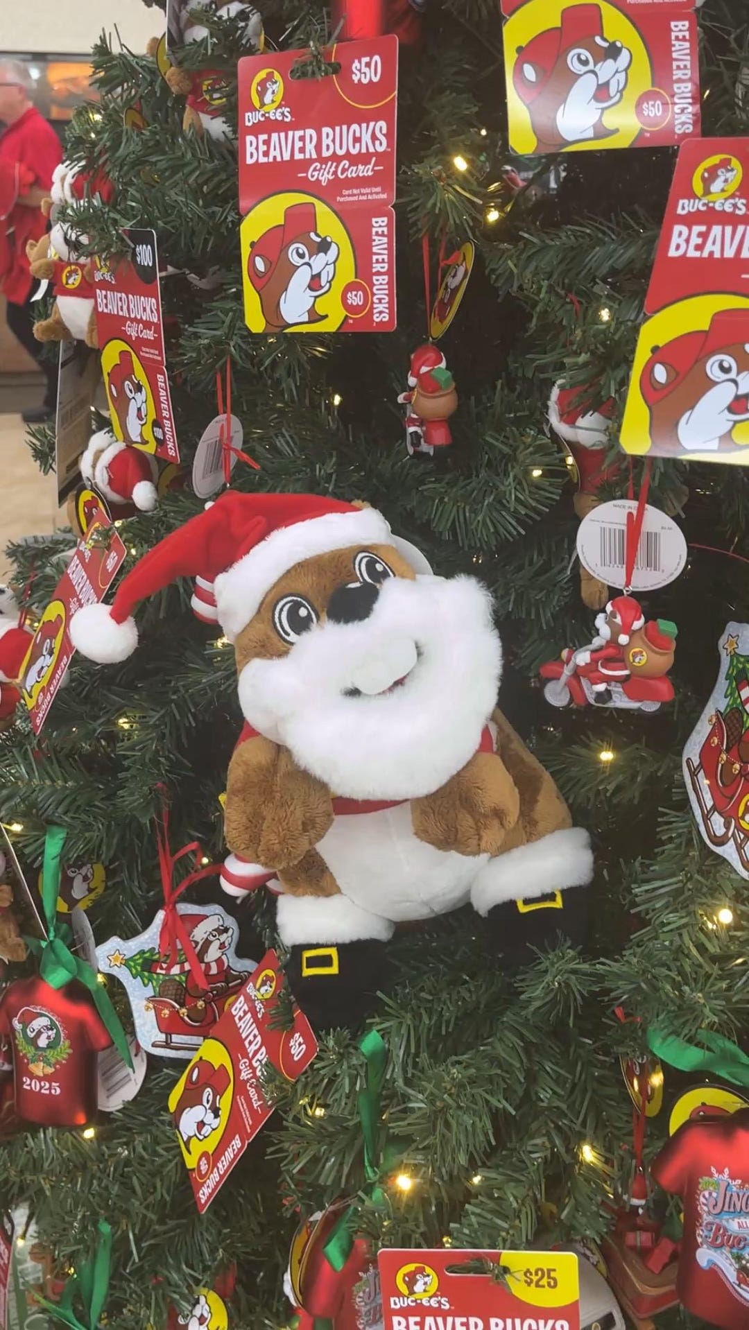 Buc-ee's Christmas Plush, Beaver Wearing A Santa Hat, Plush 12" - Etsy ...