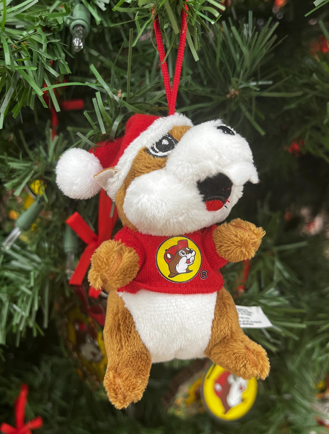 Buc-ee’s Beaver in a Santa Hat Christmas Tree Ornament Thanksgiving ...