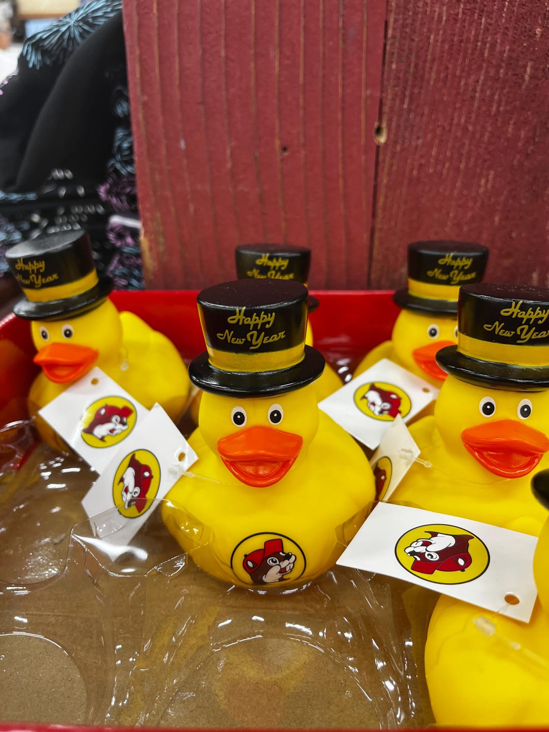 Pato, Patitos de Goma Buc-ee's, ¡NUEVO! Patito Feliz Año Nuevo, Patito ...