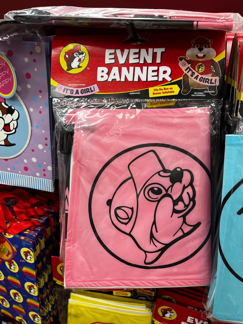 Buc-ee's Inflatable Banner Add-ons: Boy, Girl, Birthday ...