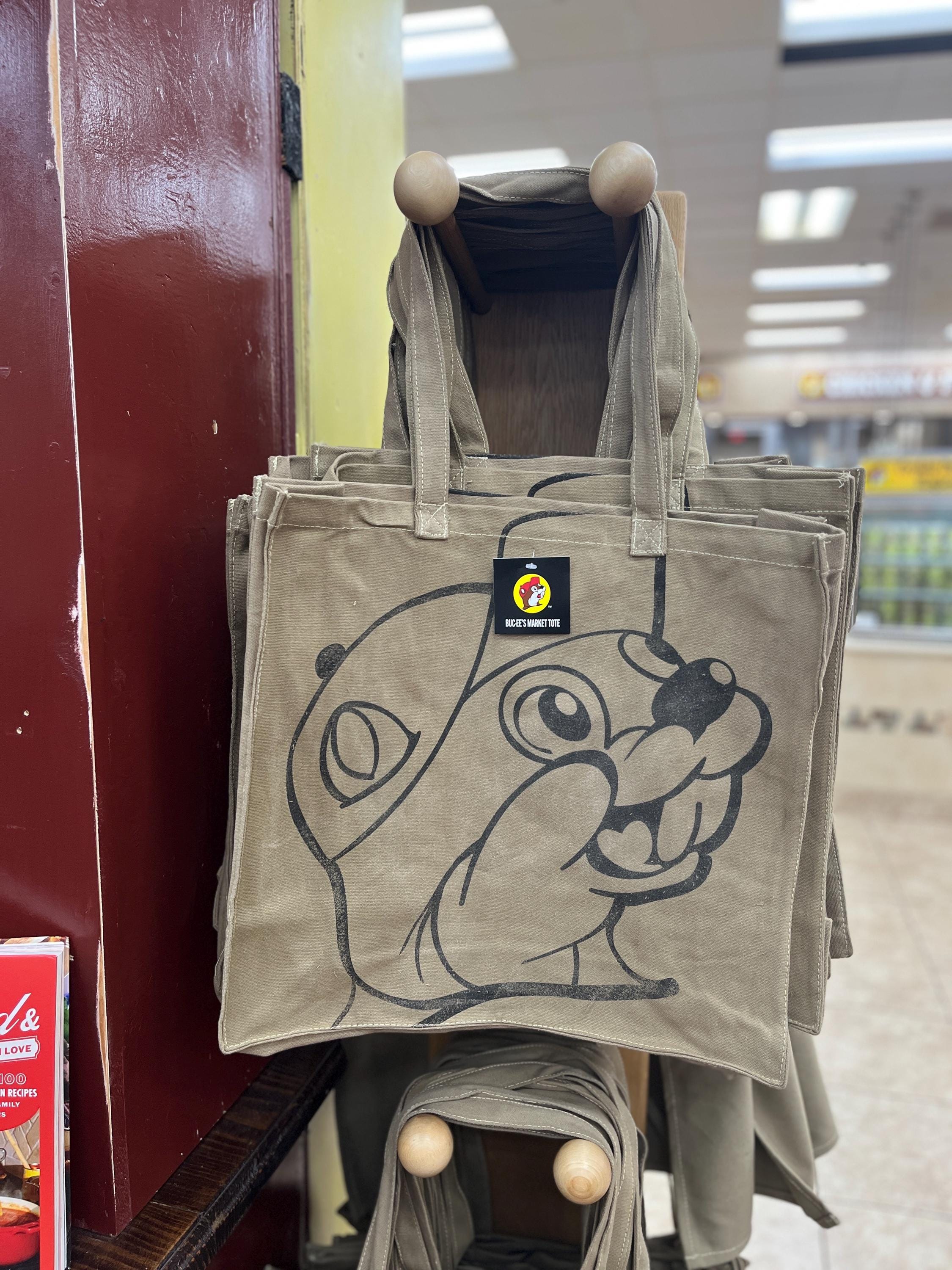 Buc-ee's Mini Tote Bag, Beaver Logo, Tote Bags, Mini Red/ Large - Out ...