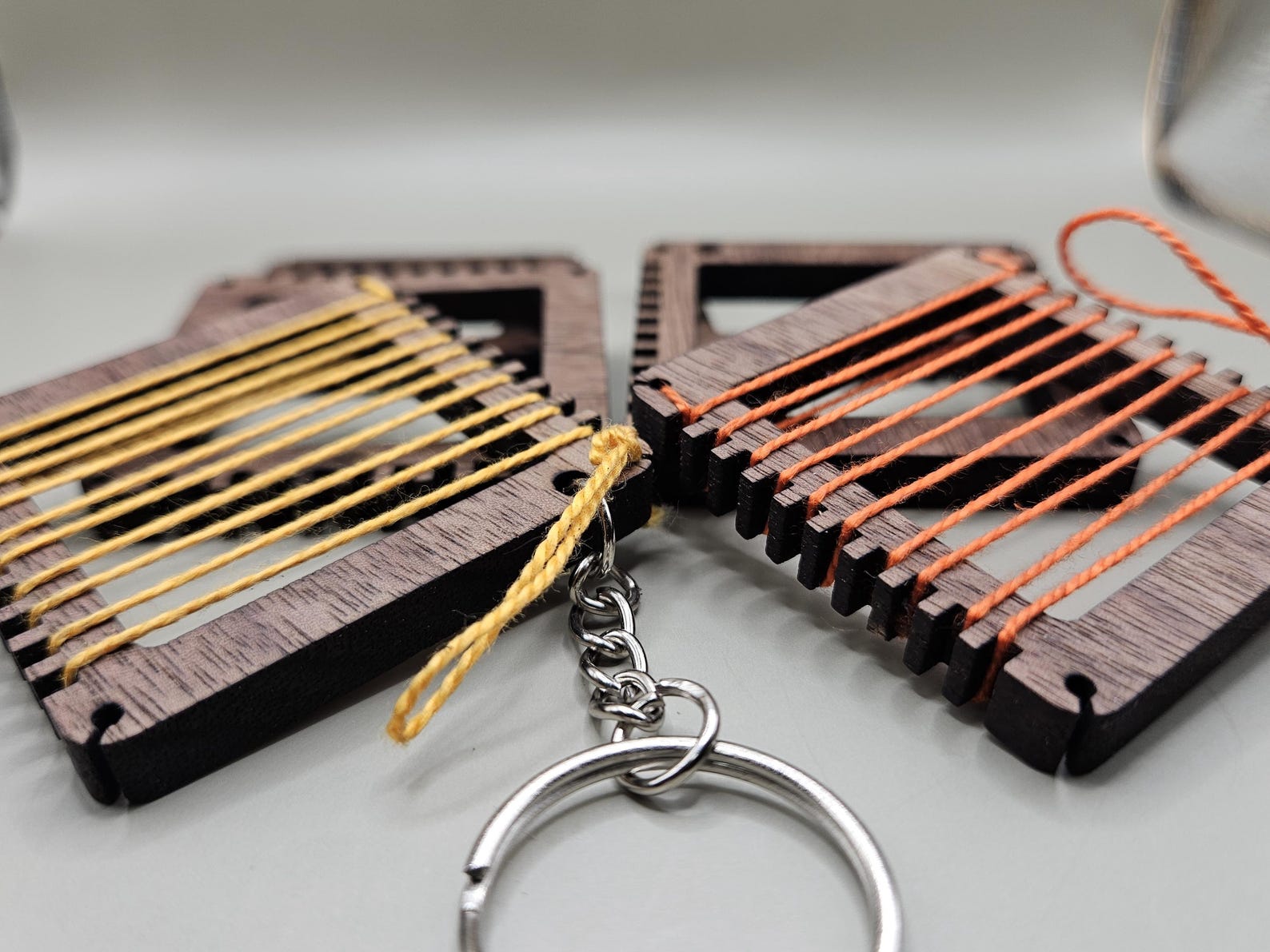 Mini Loom Keychains: Pre-warped DIY Weaving Kit - Etsy