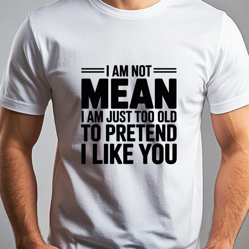 I Am Not Mean Sarcastic Quote PNG, Funny Saying (digital Download) - Etsy