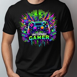 Gamer Shirt PNG: Game Controller Clipart (digital Download) - Etsy