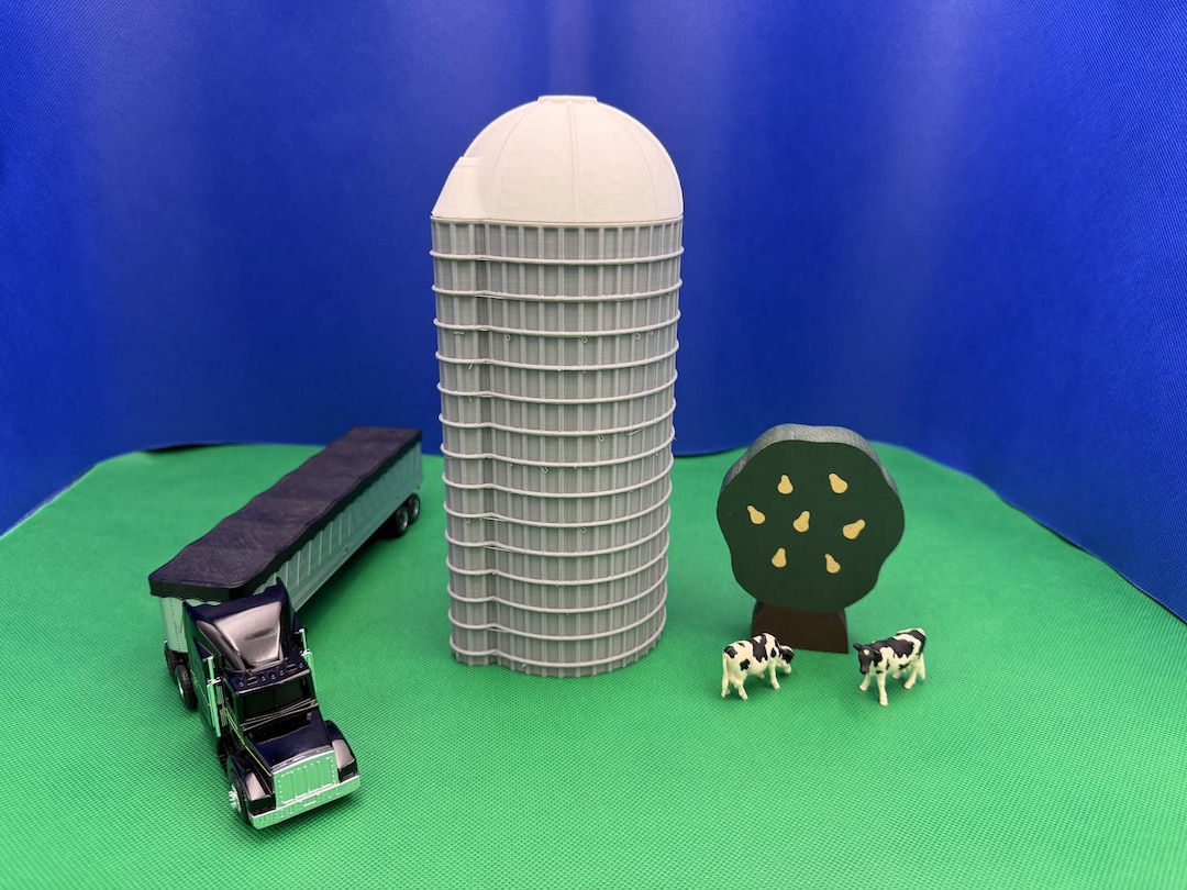 Pretend Play Farm Silo: Kids Educational Toy Set - Etsy
