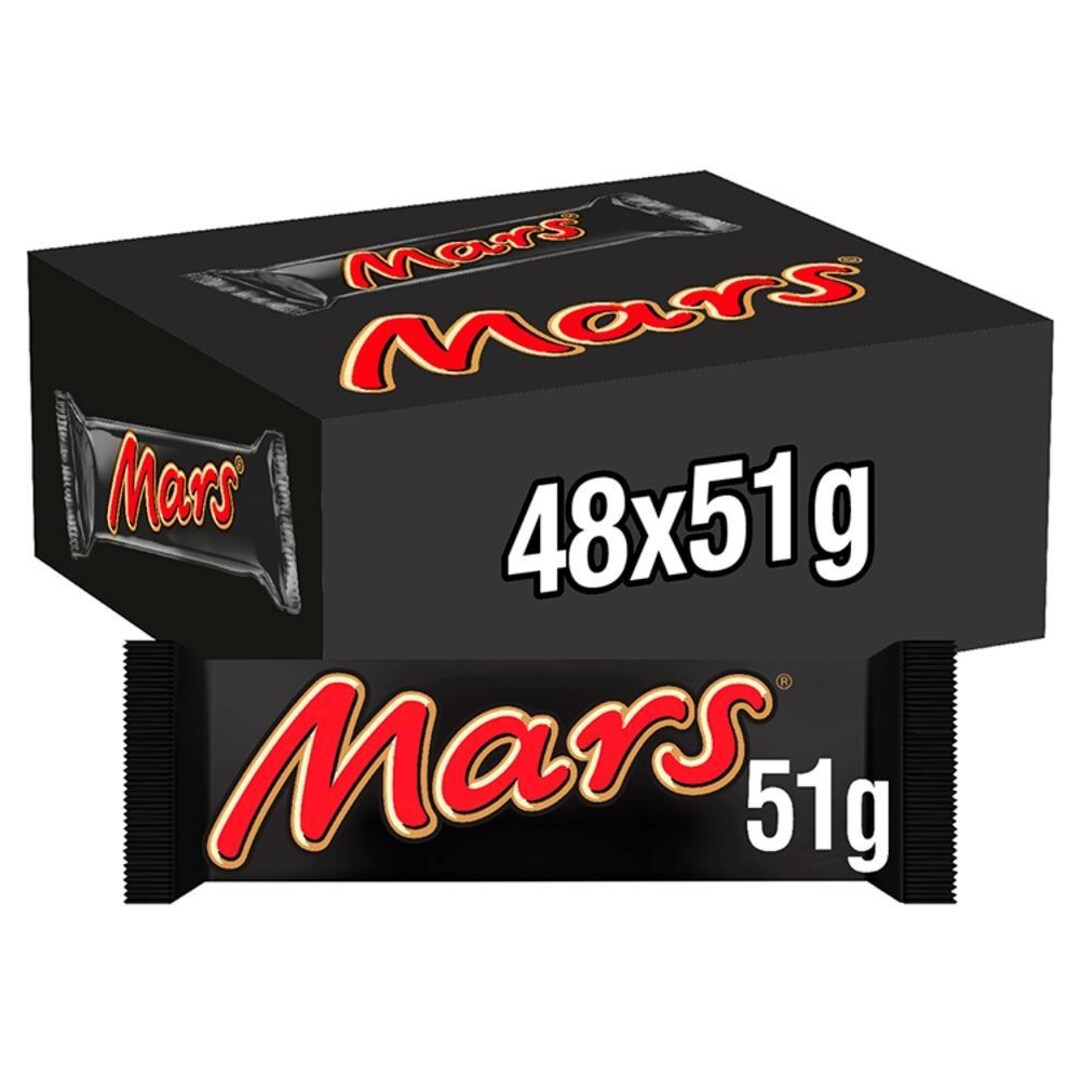 Mars Caramel, Nougat & Milk Chocolate Snack Bar 51g 48 X 51g Bars - Etsy