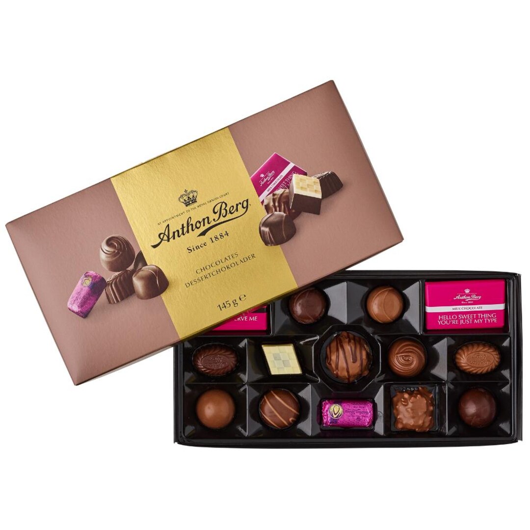 Anthon Berg Favourites Chocolates Box 145g 11 X 145g Boxes - Etsy