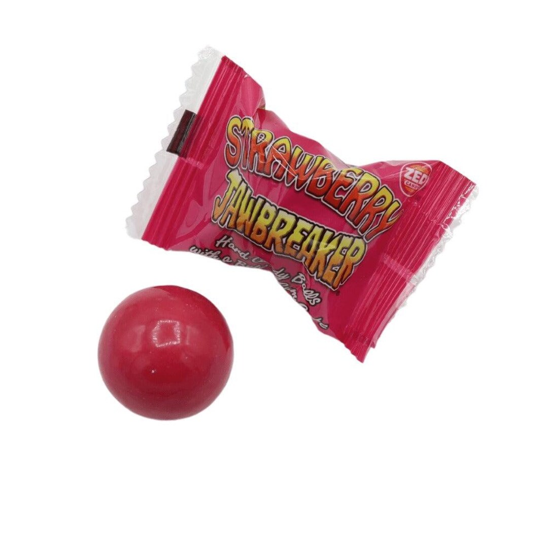 Zed Candy Strawberry Jawbreaker Bag 1kg - Etsy
