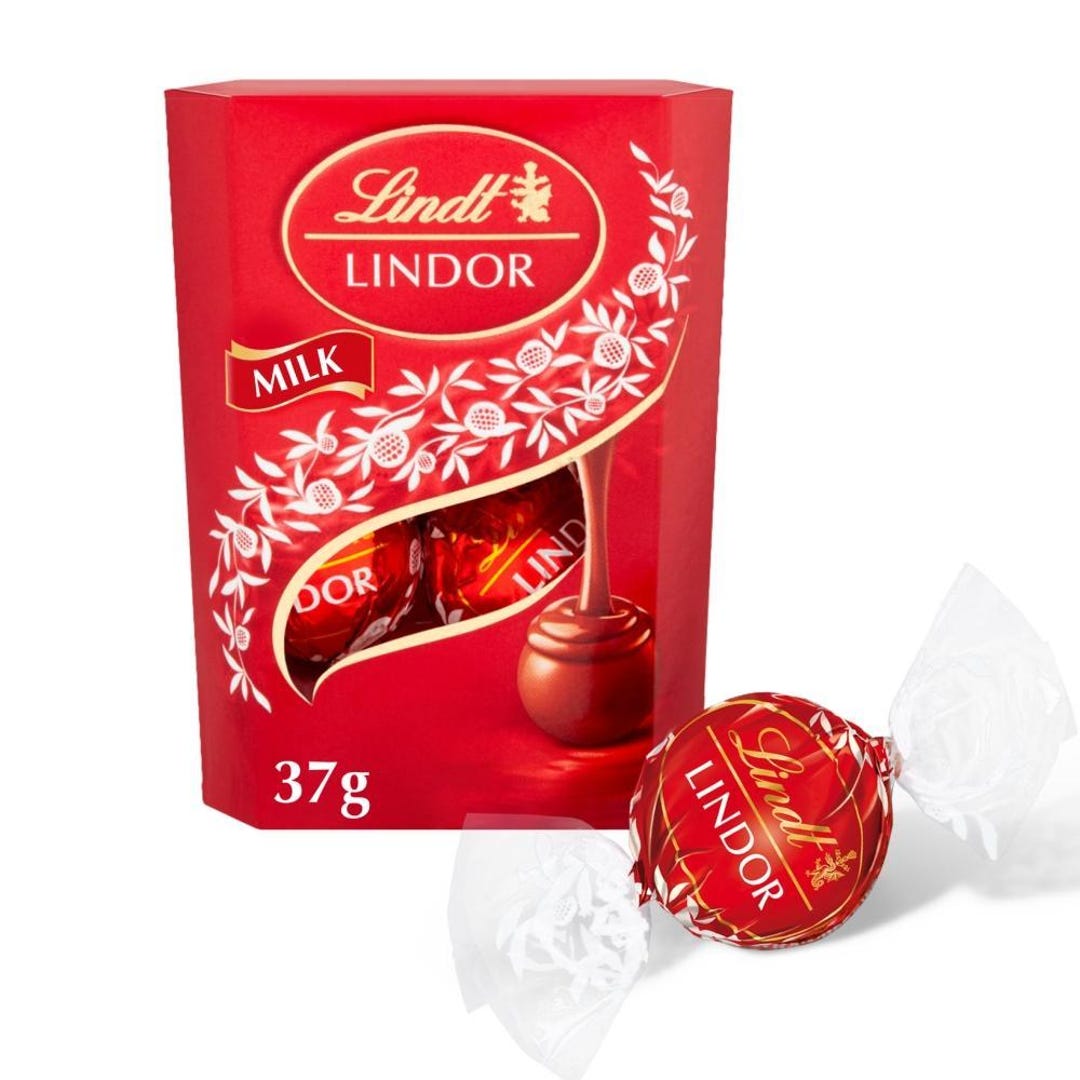 Lindt Lindor Milk Chocolate Truffles Treat Box 37g X 14 Boxes - Etsy