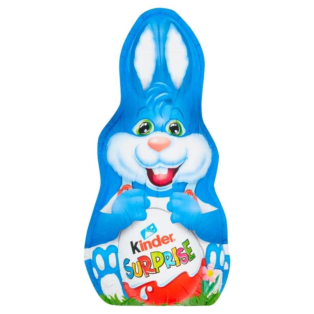 Kinder Surprise Milk Chocolate Easter Bunny With Toy 75g - Etsy