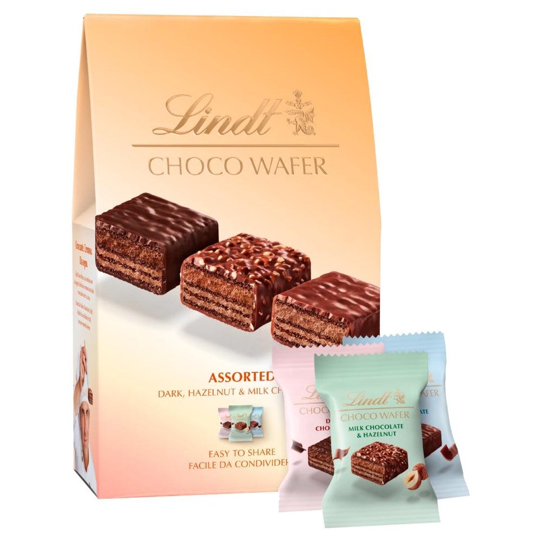 Lindt CHOCO WAFER Assorted Chocolate Sharing Box 138g 1 X 135g Box - Etsy