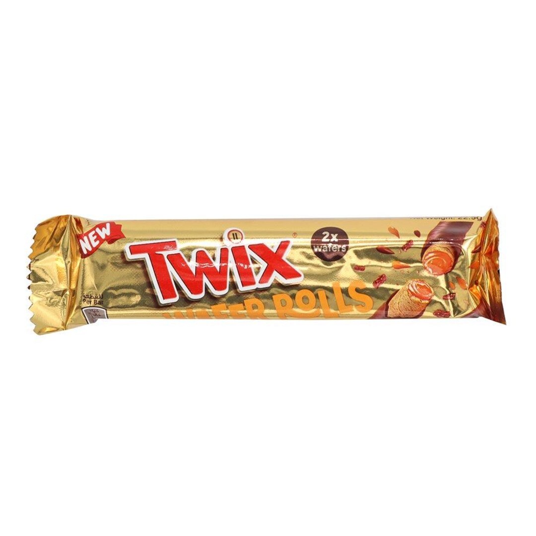 Twix Wafer Rolls Bar 22.5g (egypt) 12 X 22.5g Bars - Etsy