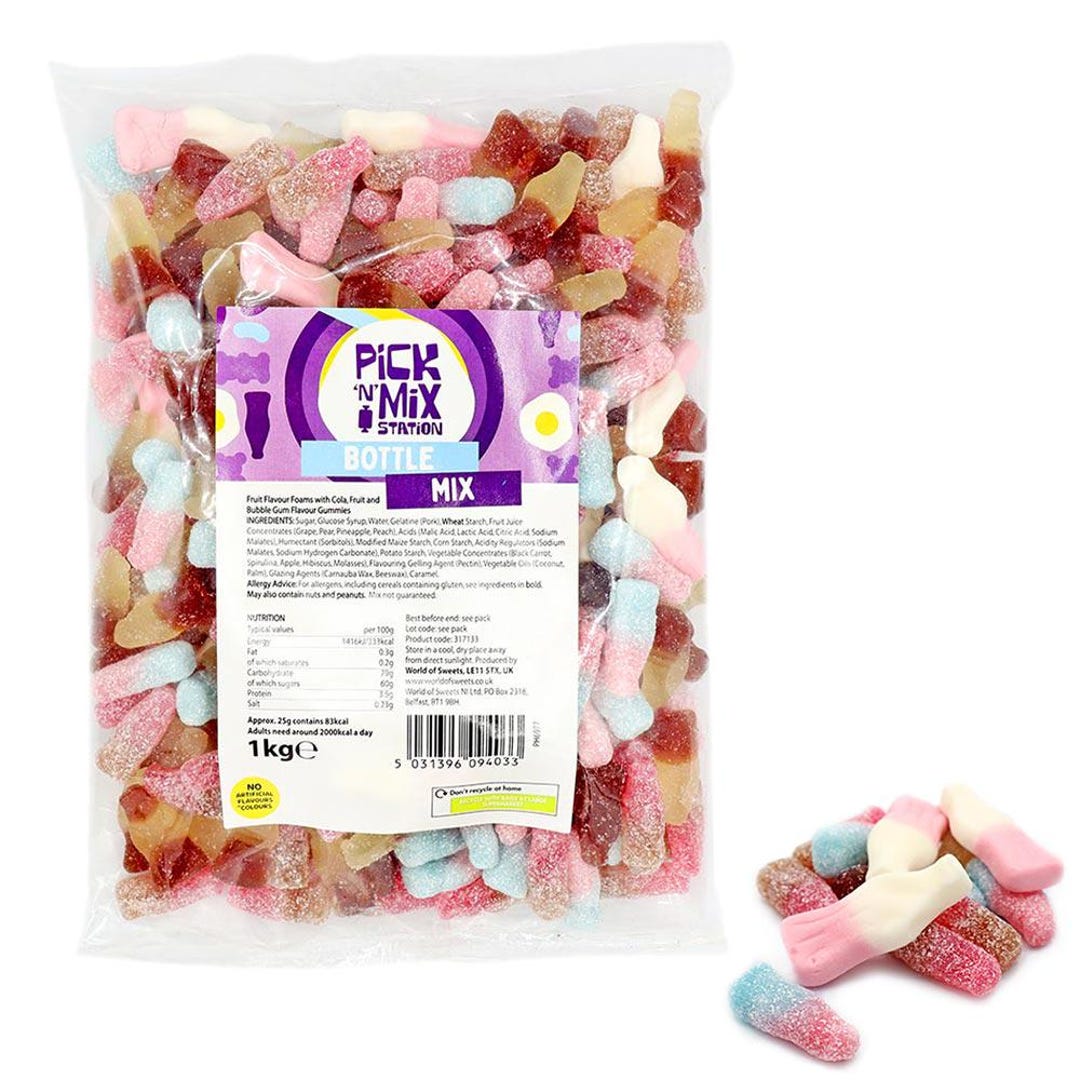 Pick N Mix Station Bottle Mix Bag 1kg - Etsy