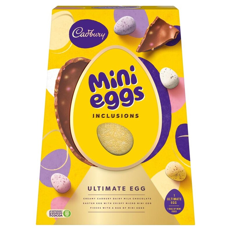 Cadbury Mini Eggs Inclusions Ultimate Egg 380g - Etsy