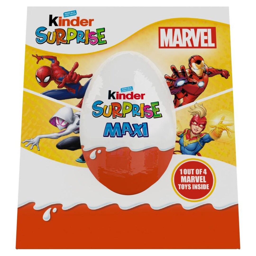 Kinder Surprise Large Milk Chocolate Easter Egg With Toy 100g - Etsy
