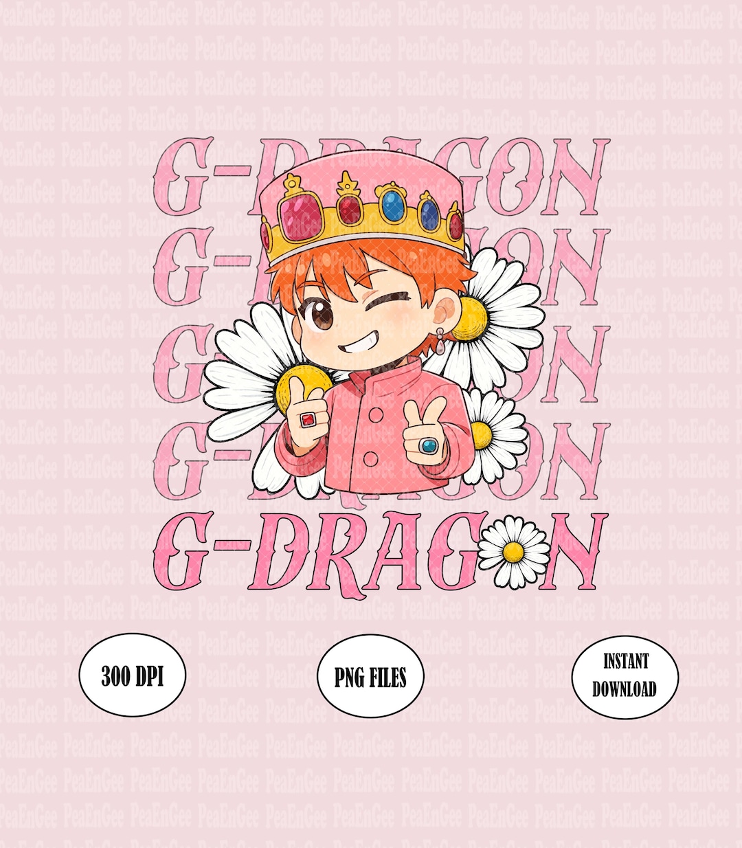 Cute Kpop Gd Png, Gdragon Kpop Fan Png, Gd King of Kpop Inspired Png ...
