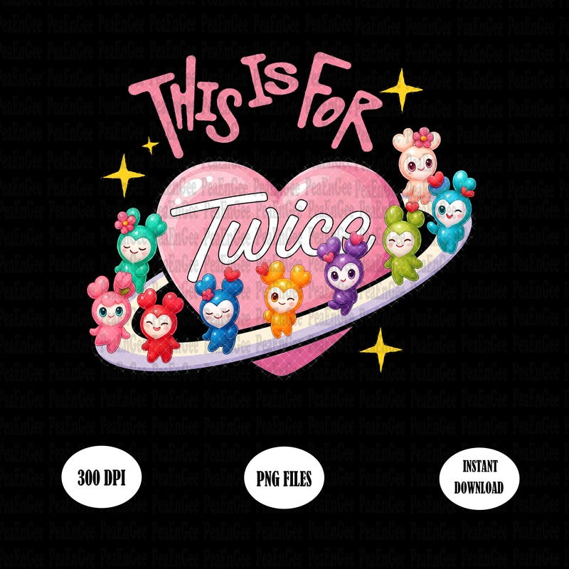 Twice Lovelys Sticker - Etsy