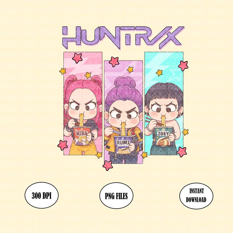 Huntrix Ramen Cups - Etsy