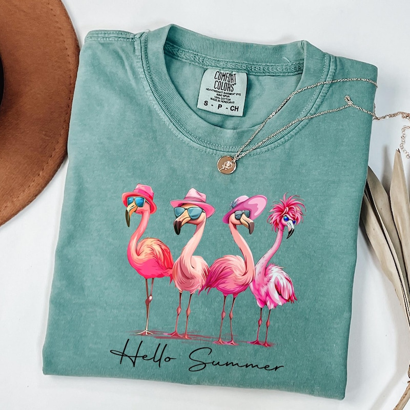 Flamingo Clothing for Women - Etsy