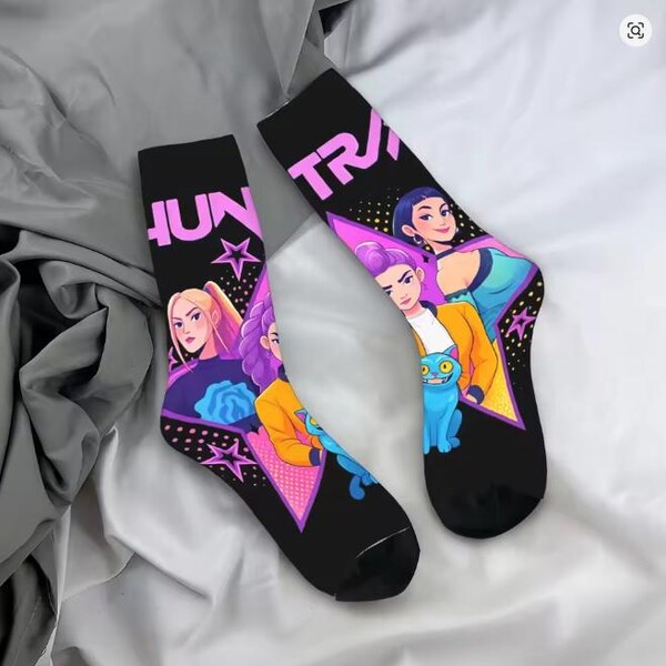 Kpop Demon Hunters Socks - Etsy
