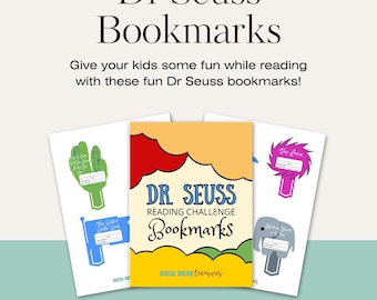 Dr. Seuss QUOTES Bookmarks - Etsy