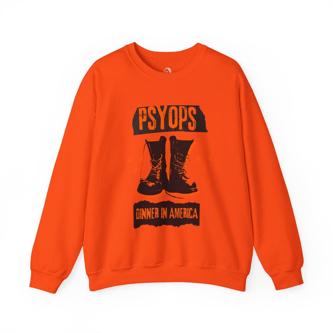 Psyops Crewneck Sweatshirt - Perfect for Casual Days, Military Gifts ...
