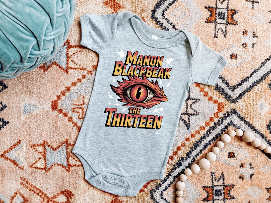 Manon Blackbeak Baby Bodysuit, Throne of Glass Bookish Gift - Etsy