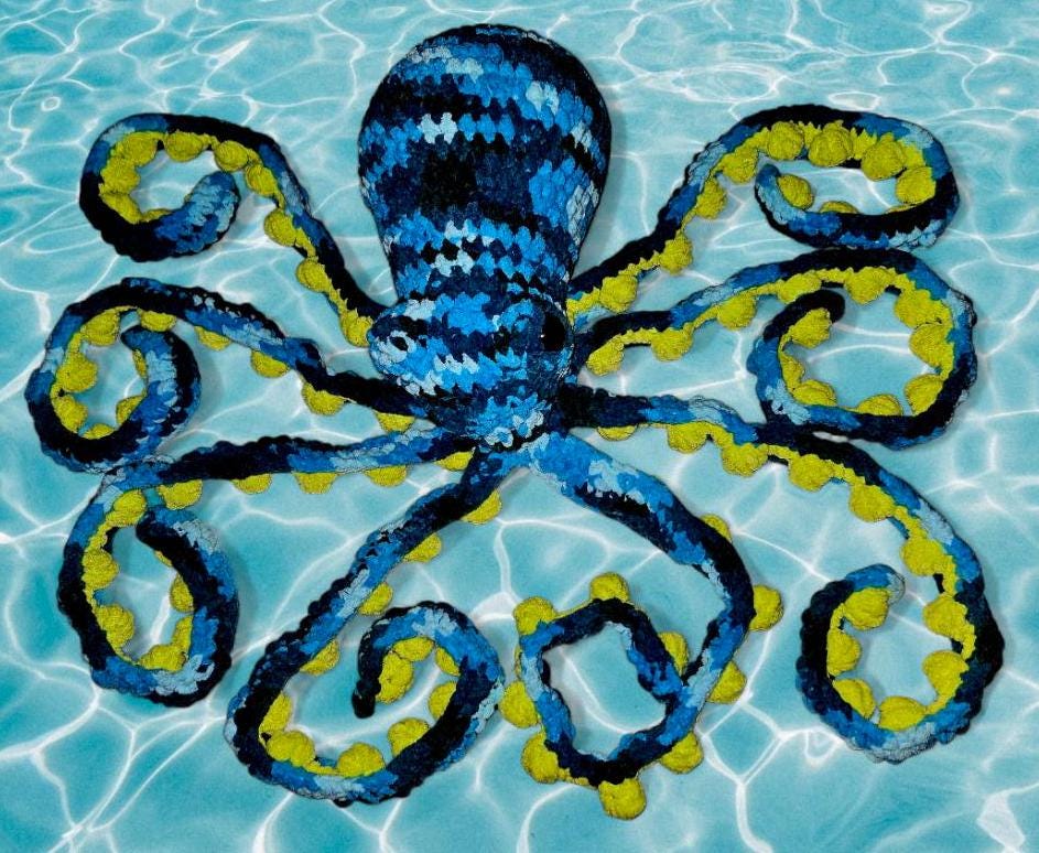 Oswin - No Sew Crochet Octopus PATTERN - Etsy