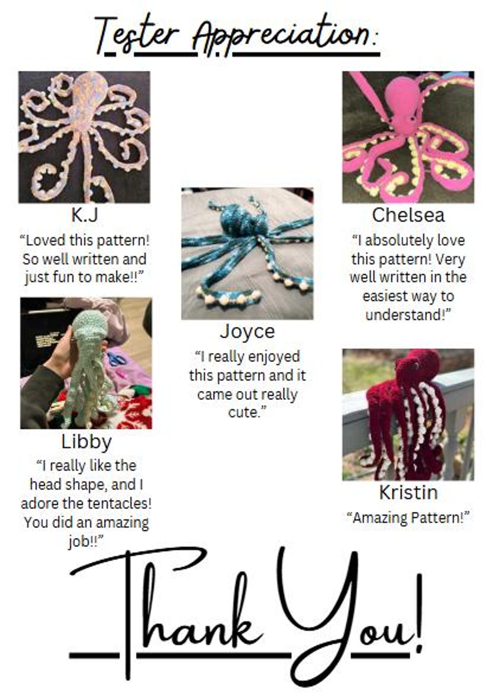 Oswin - No Sew Crochet Octopus PATTERN - Etsy