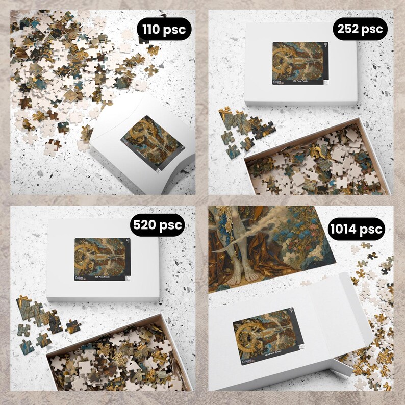 Mythic Art Puzzles | Bearer of the Golden Halo | the Winged Arbiter of ...