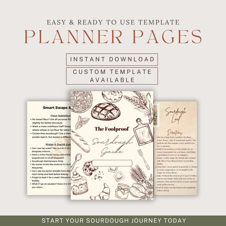 The Foolproof Sourdough Creation Guide - Etsy