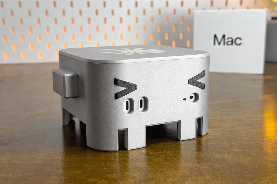 OpenClaw Mac mini M4 Enclosure | OpenClaw M4 Case | 3D Printed Desktop ...