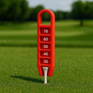 Golf Tee Height Adjuster for Golfers - Easy to Use, Durable, Golf Tee ...