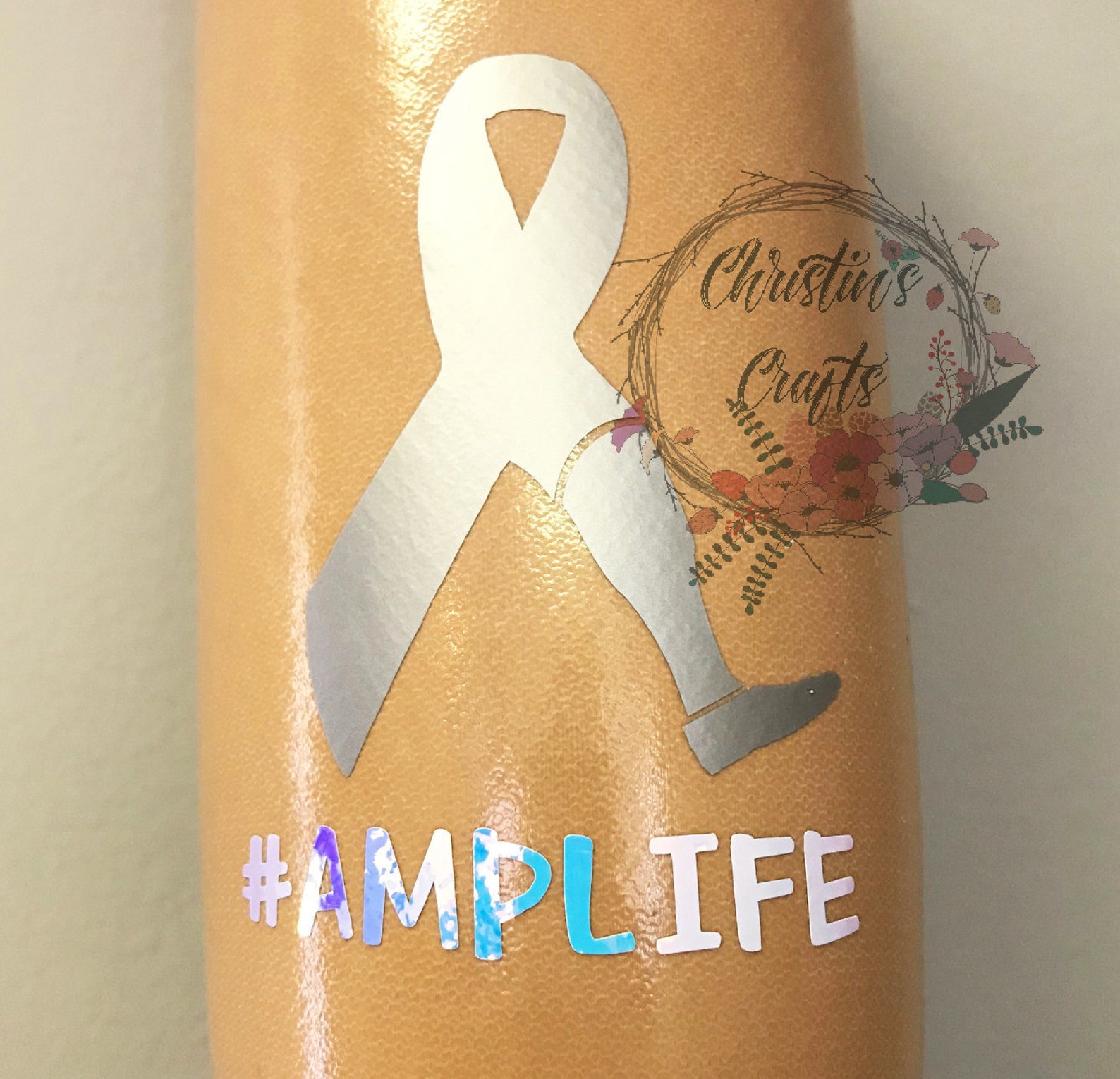 DIGITAL Amputee Ribbon SVG File for Car Window Prosthetic - Etsy