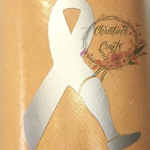 DIGITAL - Amputee Ribbon SVG File for Car, Window, Prosthetic or HTV ...