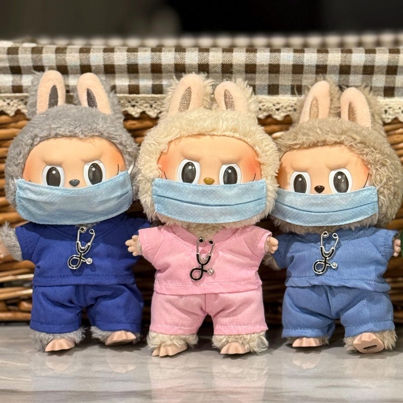 Pink Labubu Doll - Etsy