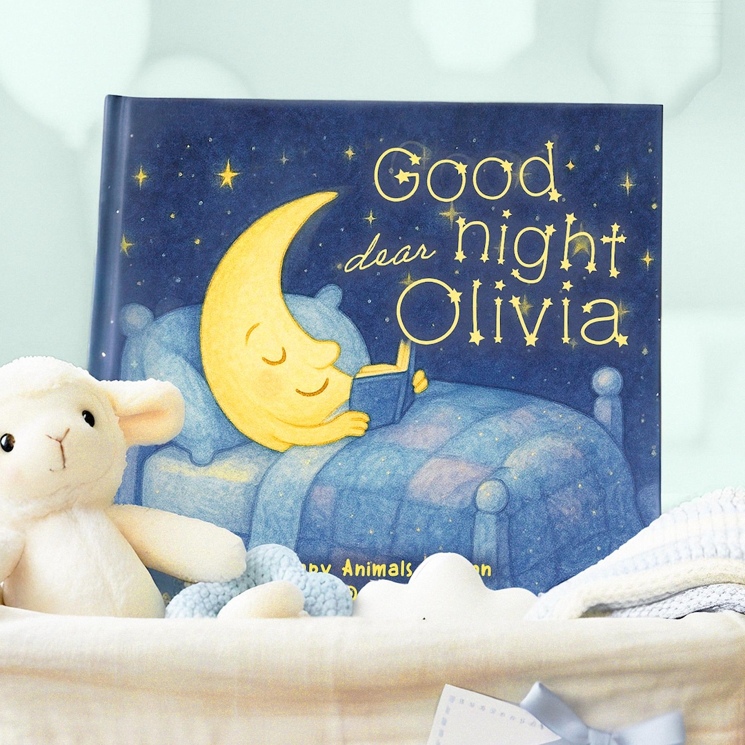 Personalized Children’s Book Custom Name Baby Boy Girl Bedtime Story ...