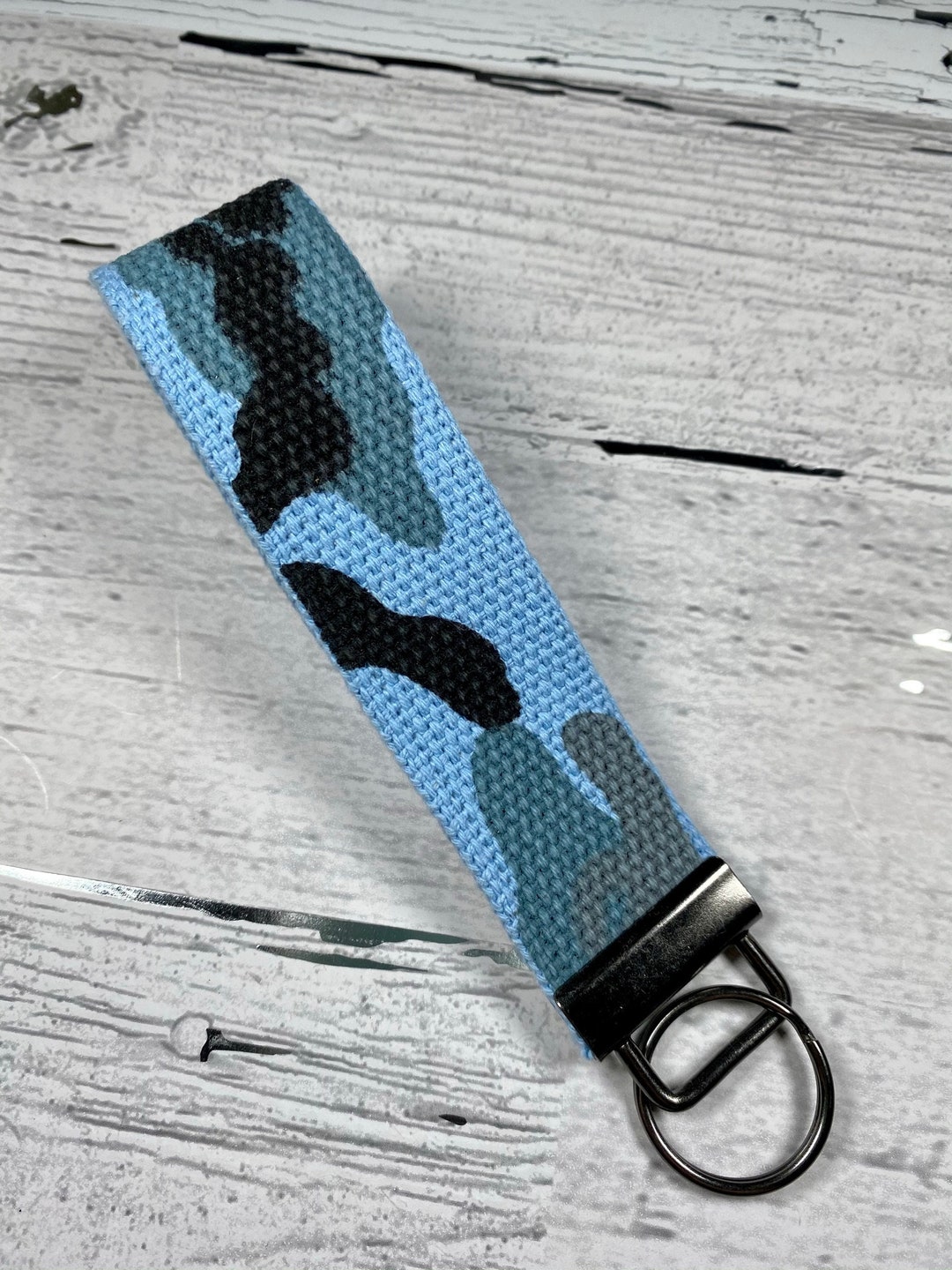 Key Chain Fob Key Fob Key Ring Wrist Key Chain Camo - Etsy UK