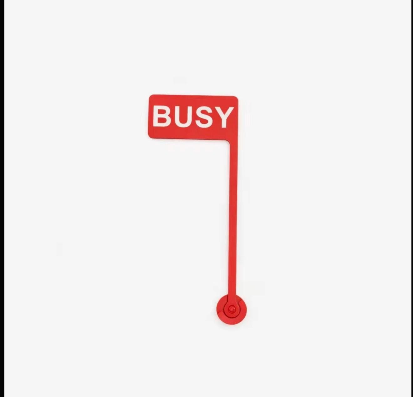Busy Sign Monitor Flag – Desk Privacy Sign for Office & Work From Home ...