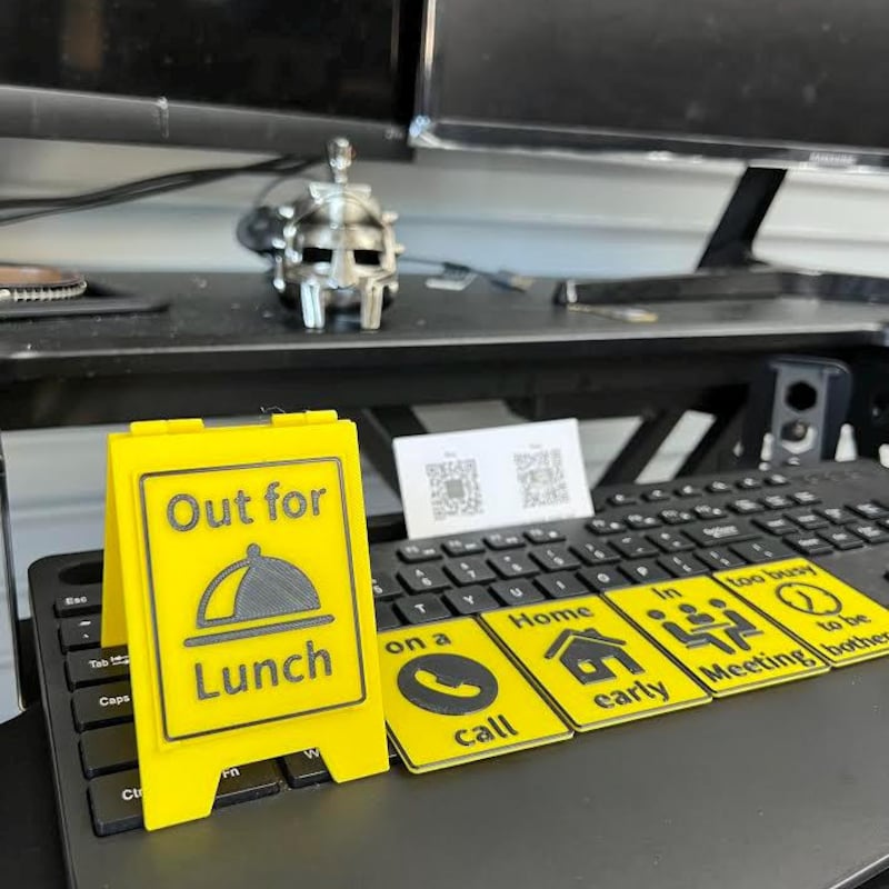 Lunch Break Sign for Work - Etsy