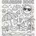 Summer Coloring Book – Printable PDF | Fun Coloring Pages for Kids ...