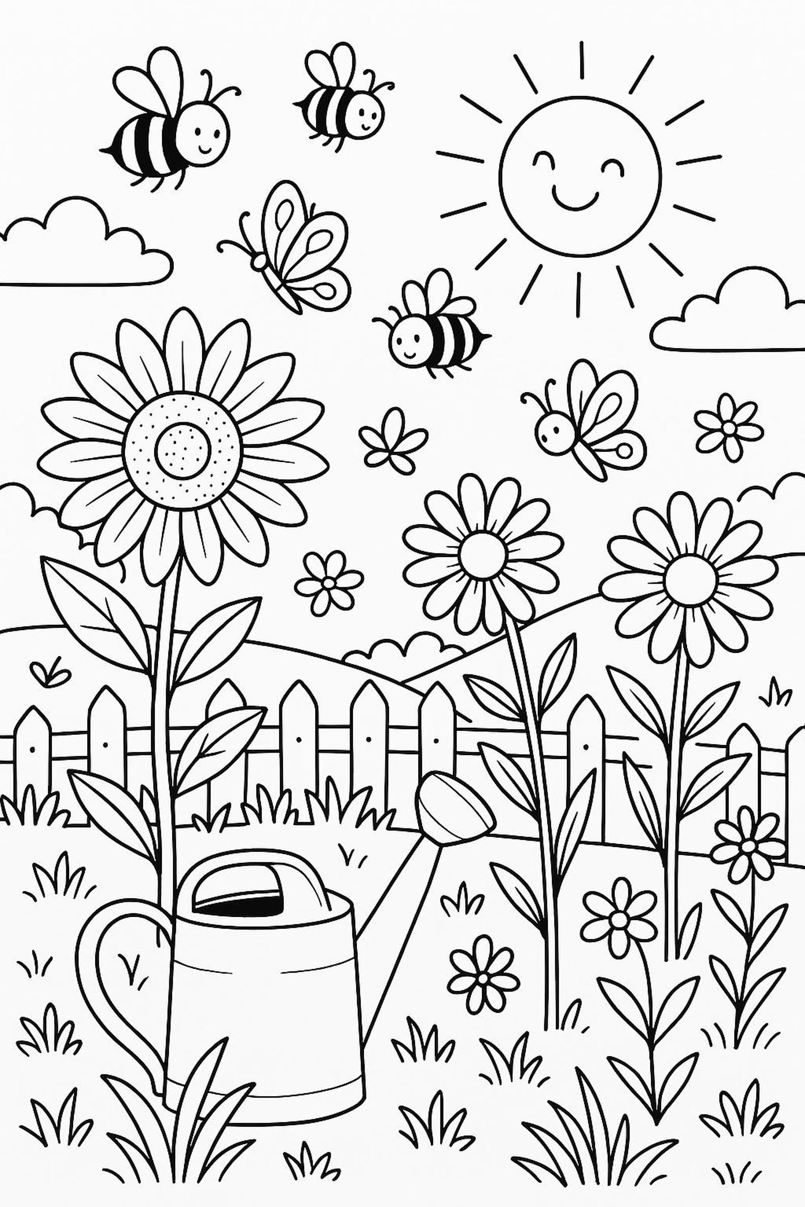 Summer Coloring Book – Printable PDF | Fun Coloring Pages for Kids ...