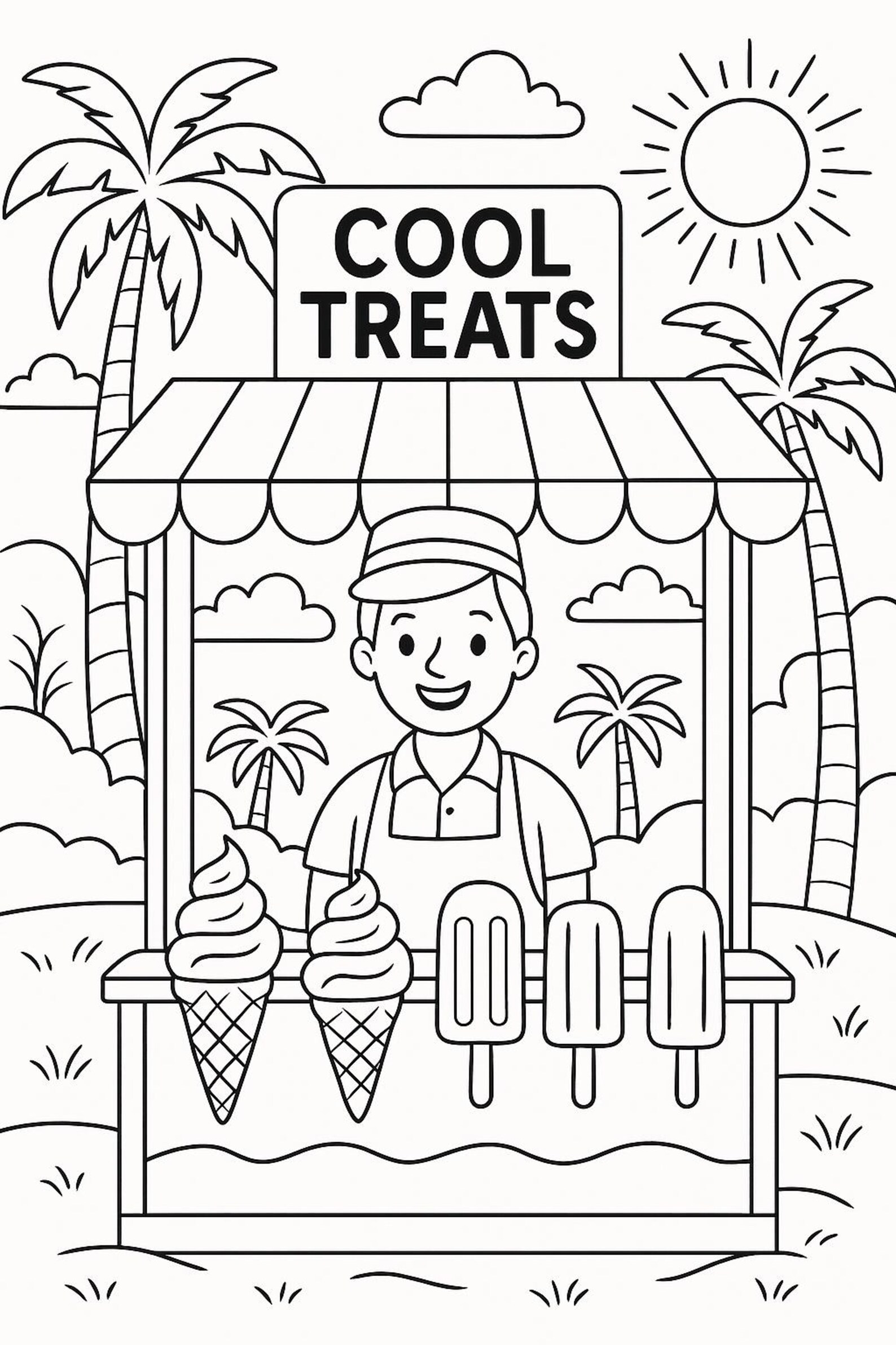 Summer Coloring Book – Printable PDF | Fun Coloring Pages for Kids ...